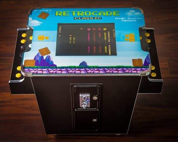 Retrocade Classic Cocktail Arcade Machine | Play Retro Games