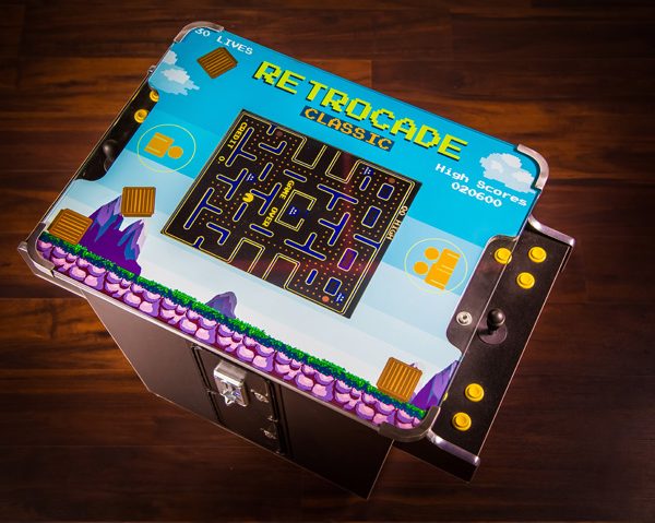 Retrocade Classic Cocktail Arcade Machine | Play Retro Games